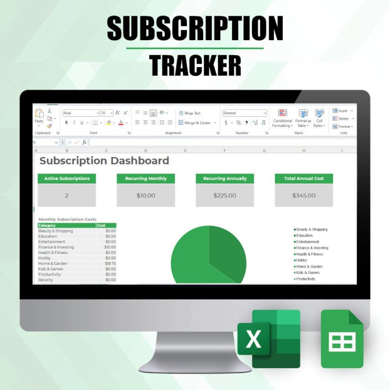 Subscription Tracker - Trackers Lab